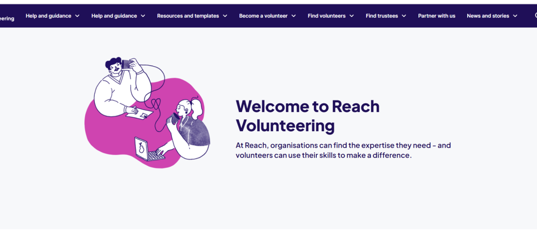 Welcome to the new Reach platform - here’s what’s new | Reach Volunteering